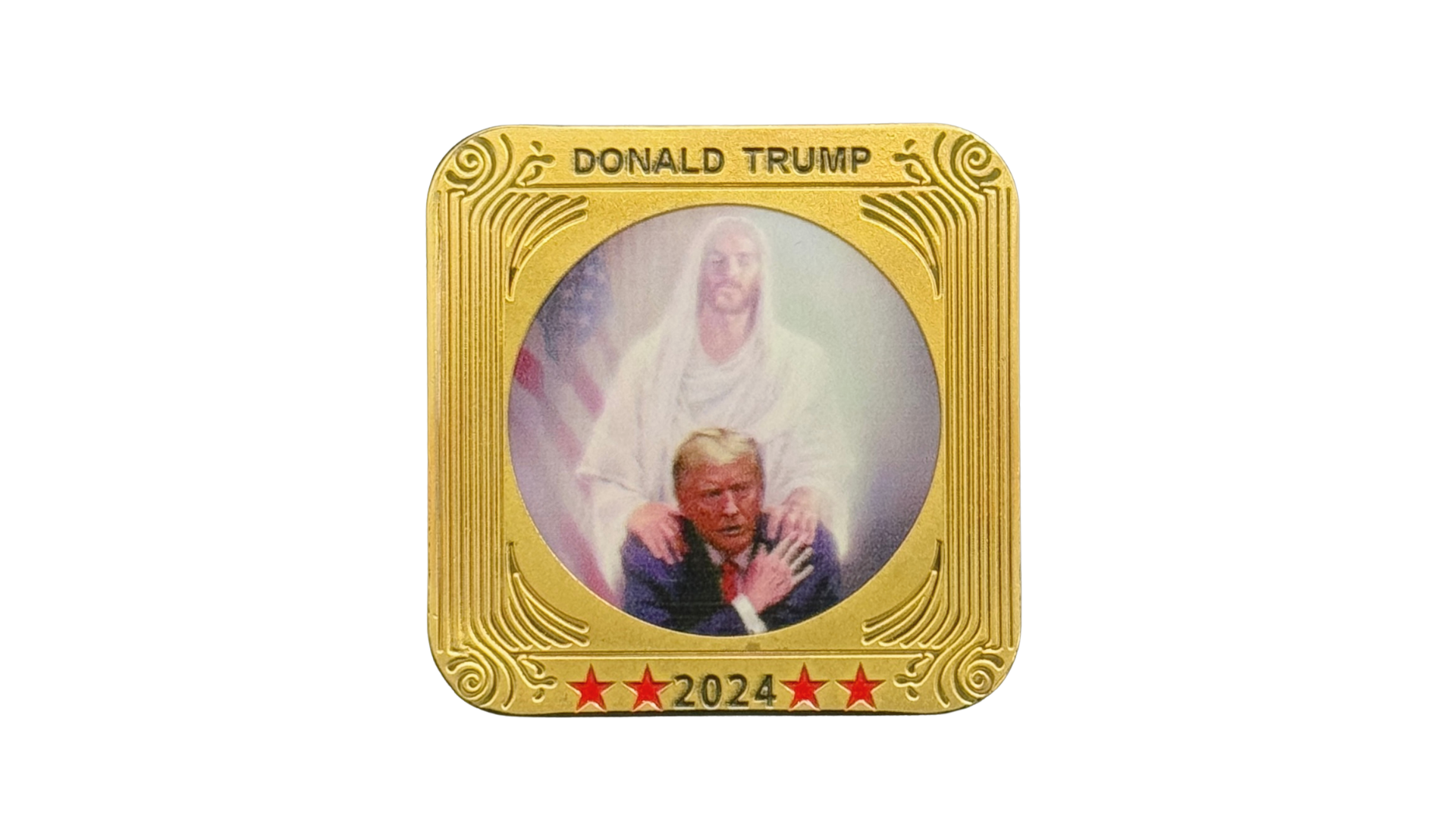 Jesus Stands with Trump Coin – MyTacticalPromos